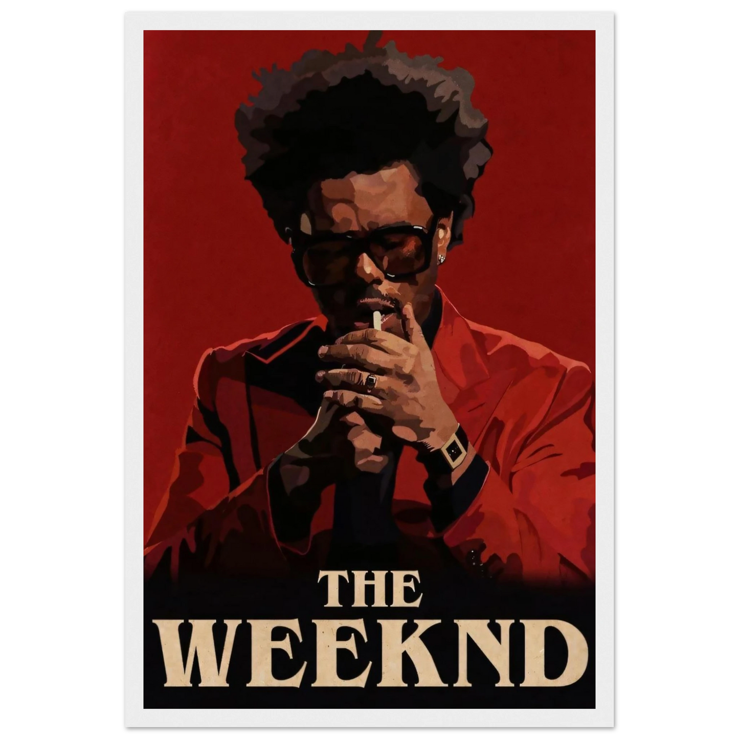 Crimson Introspection – New Gen Music – Poster – Posters-4u