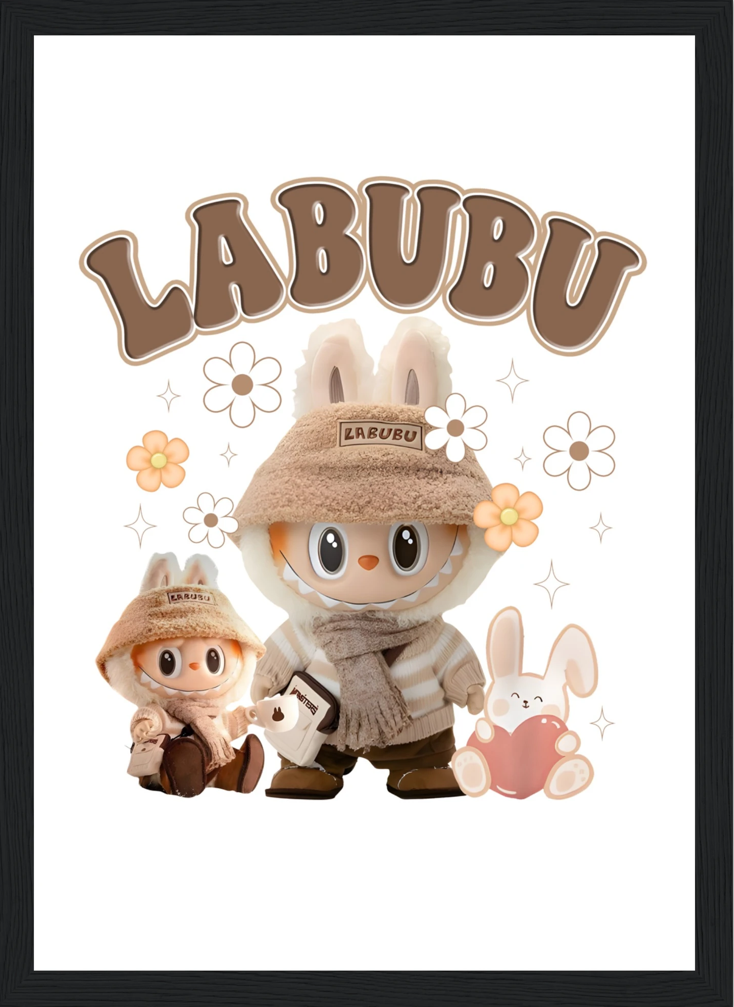 Labubu – Cozy Beige – Poster – Posters-4u